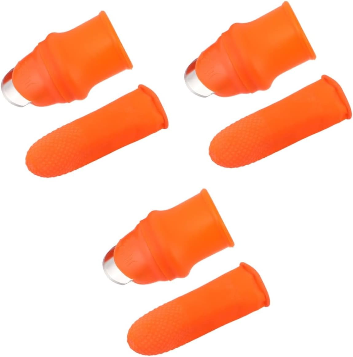 2 pcs Harvest Women-s Thumb Women Orange Trim Vegetable Women ...