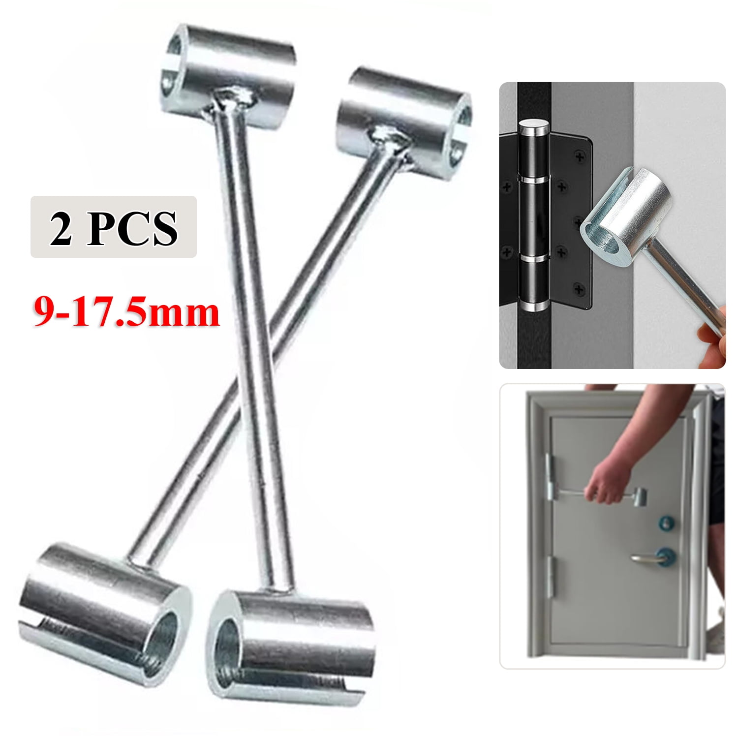 2 pcs Hinges Gap Wrench Steel Door Hinge Multipurpose Manual Adjustable ...