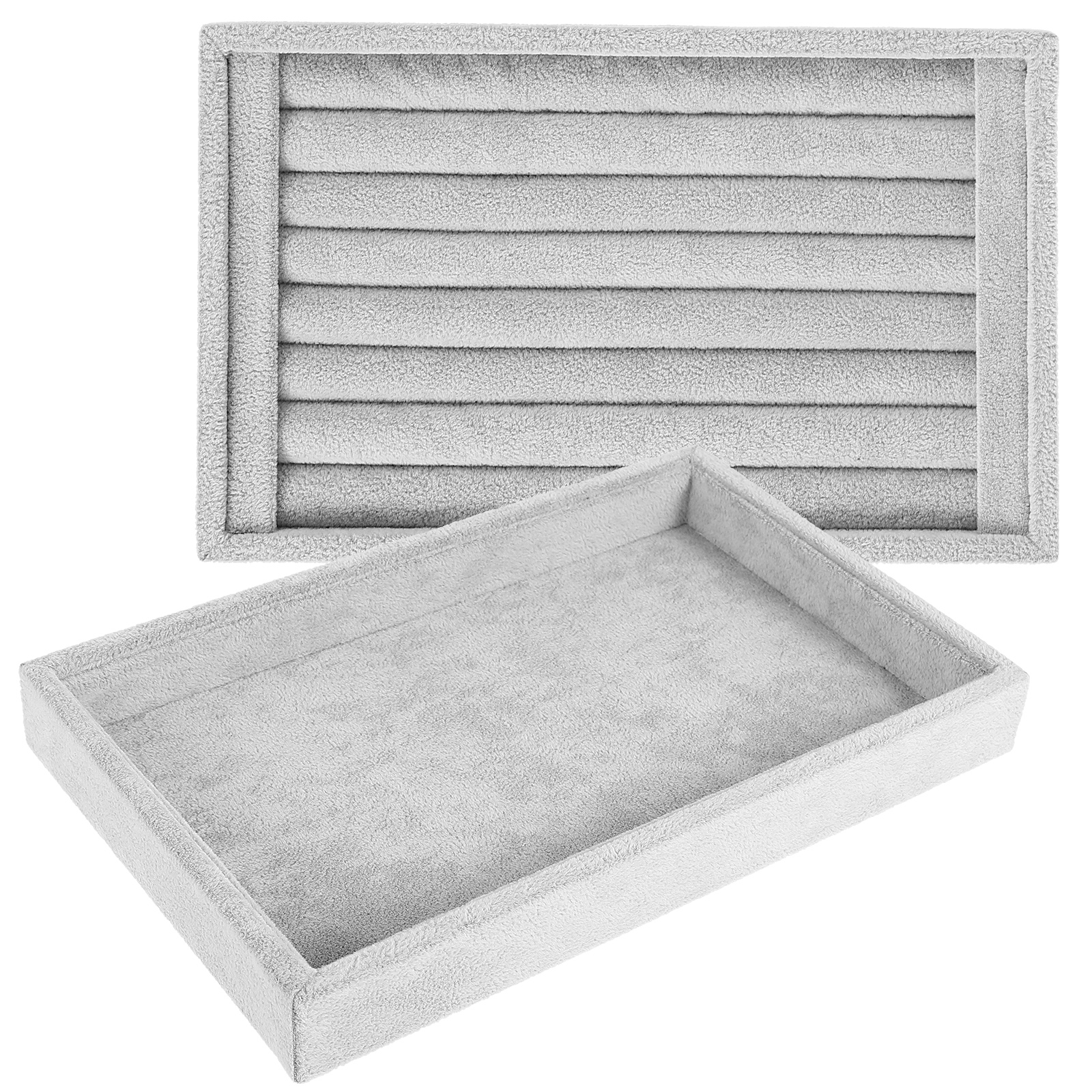 2 pcs Jewelry Ring Storage Tray Ring Display Holder Small Jewelry ...