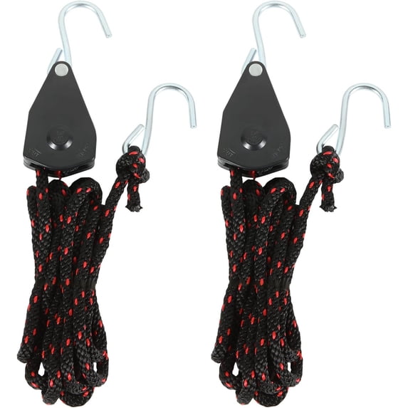 2 pcs Kayak Rope Tie Downs, 3/8 inch Canoe Bow and Stern Tie Downs ...