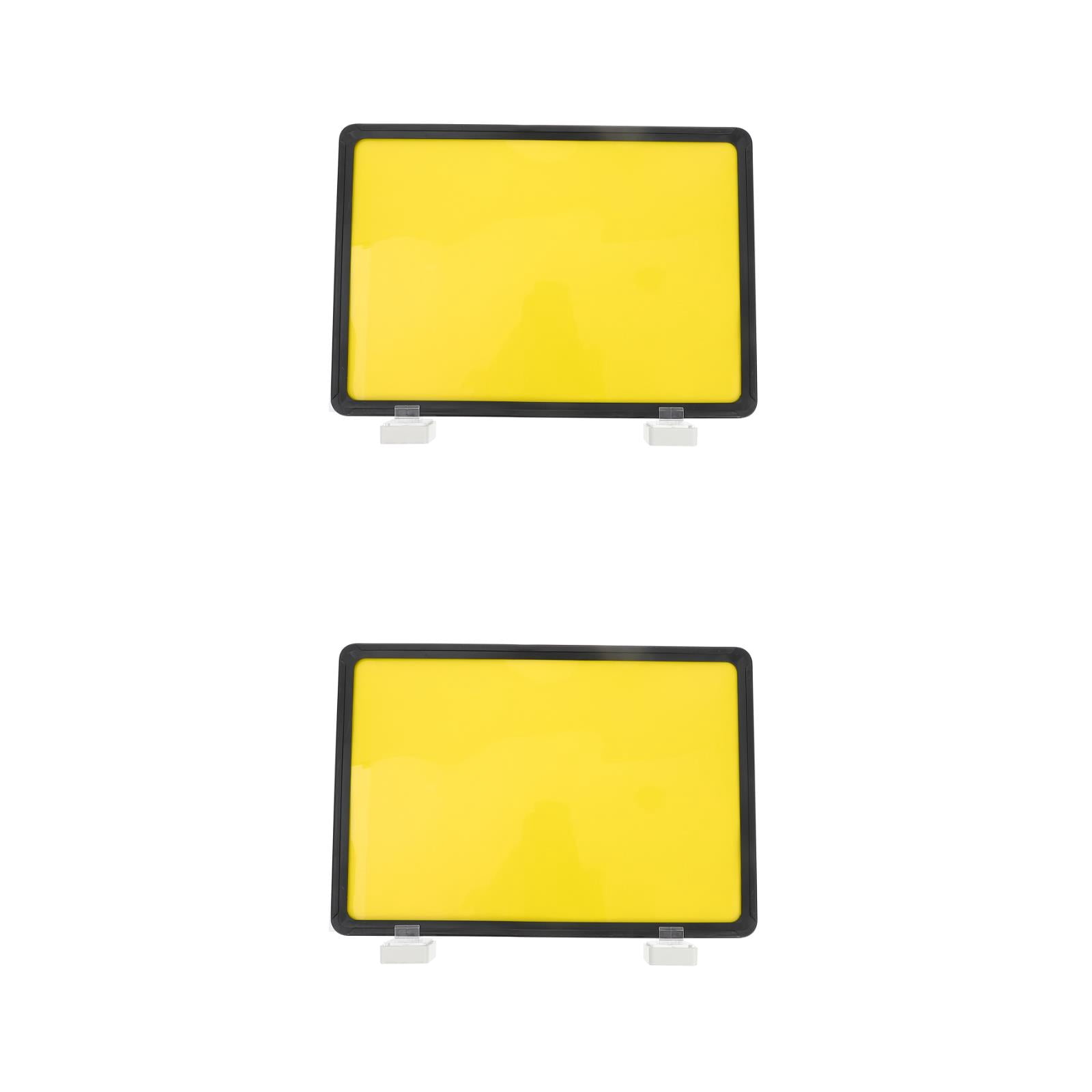 2 pcs Magnet Warehouse Indicator Factory Sign Board Classification ...