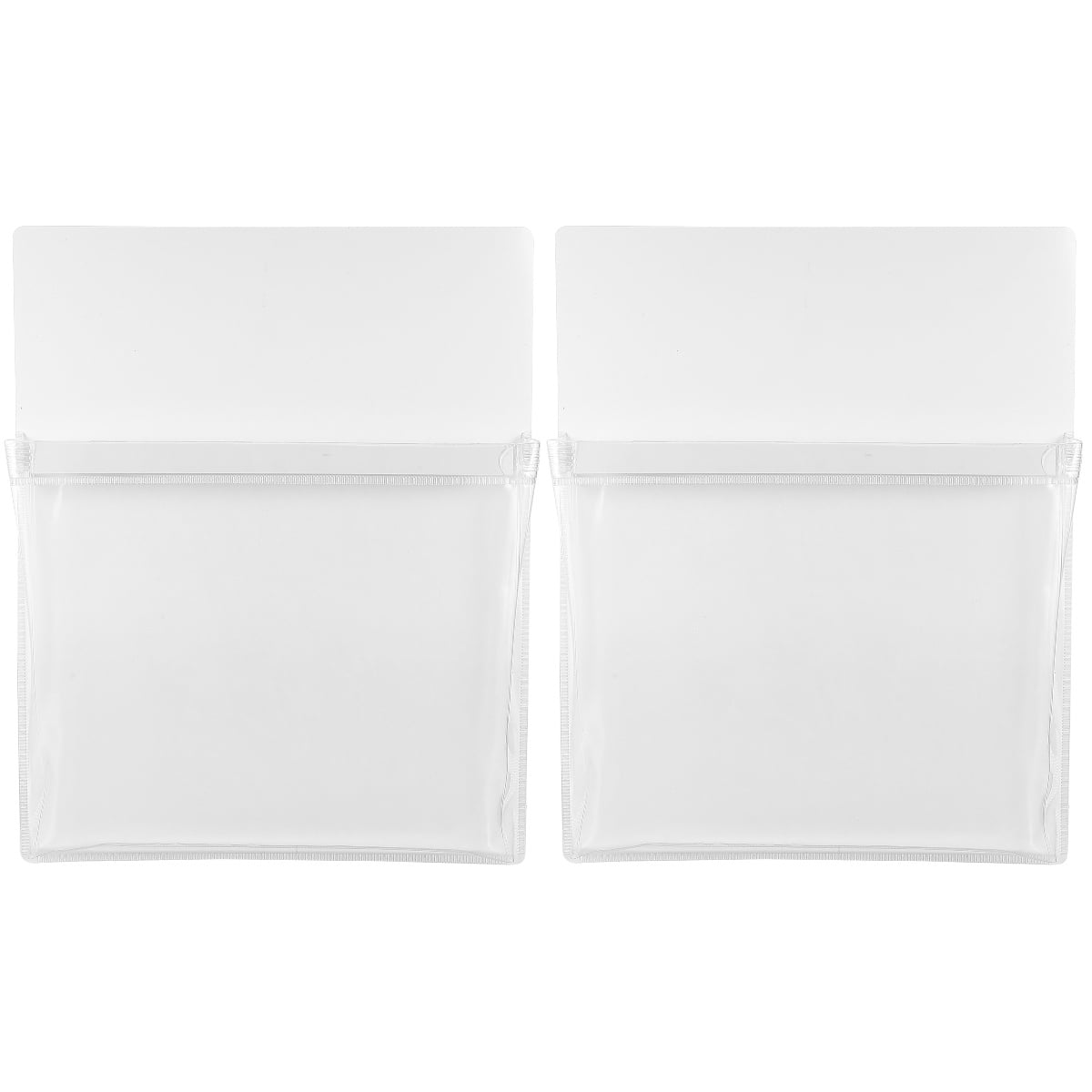 2 pcs Magnetic Wall File Organizer Pouches Storage Bags for Notebooks ...