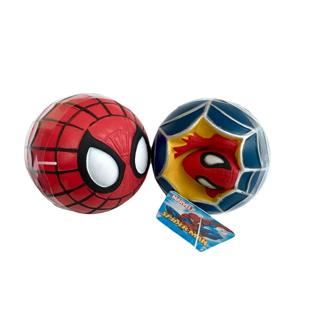 2 pcs Marvel Spiderman Soft Ball - Small Size Ball 3D ball ( 2 In ...