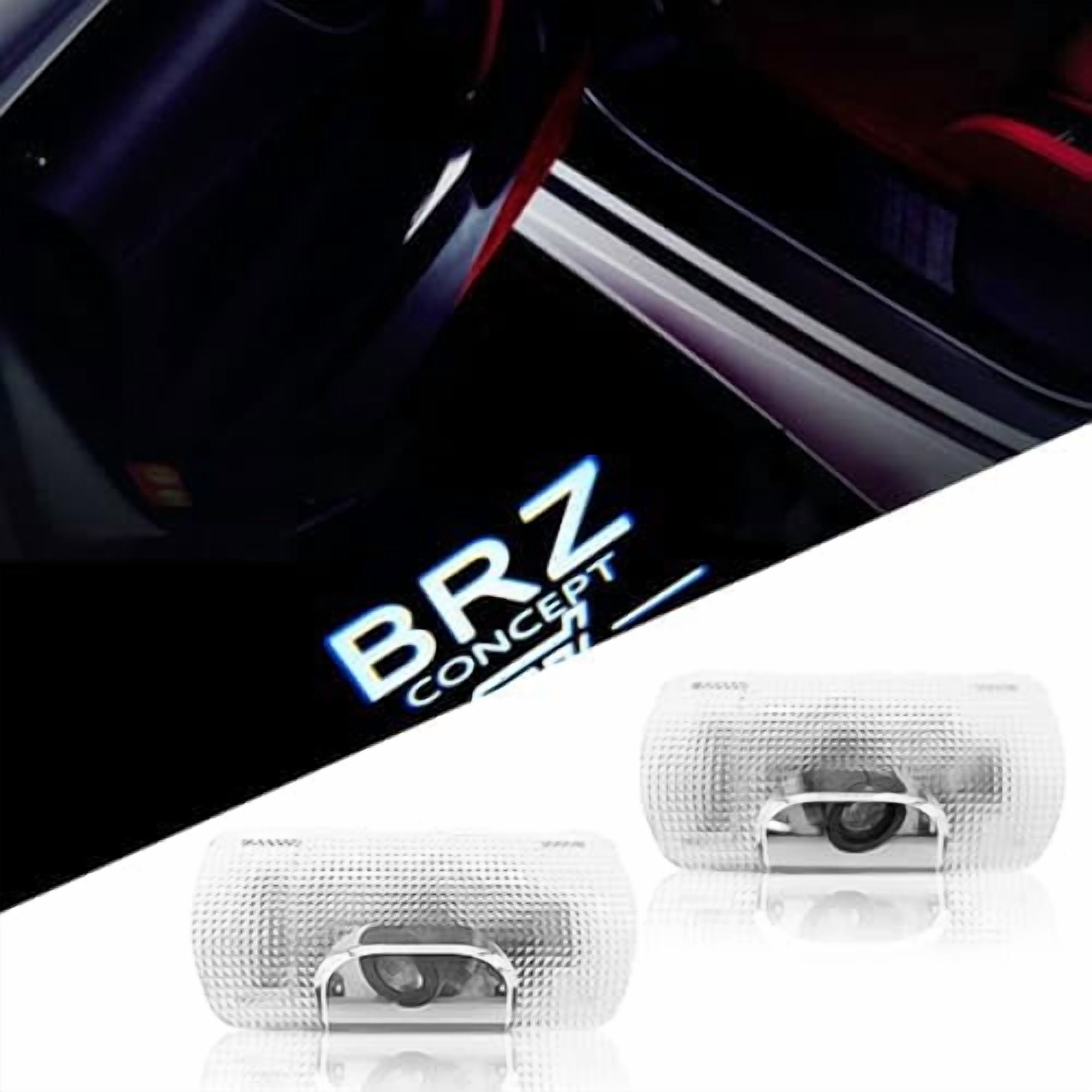 2 pcs Non-Fading LED Car Door Logo Lights Courtesy Projector Laser ...