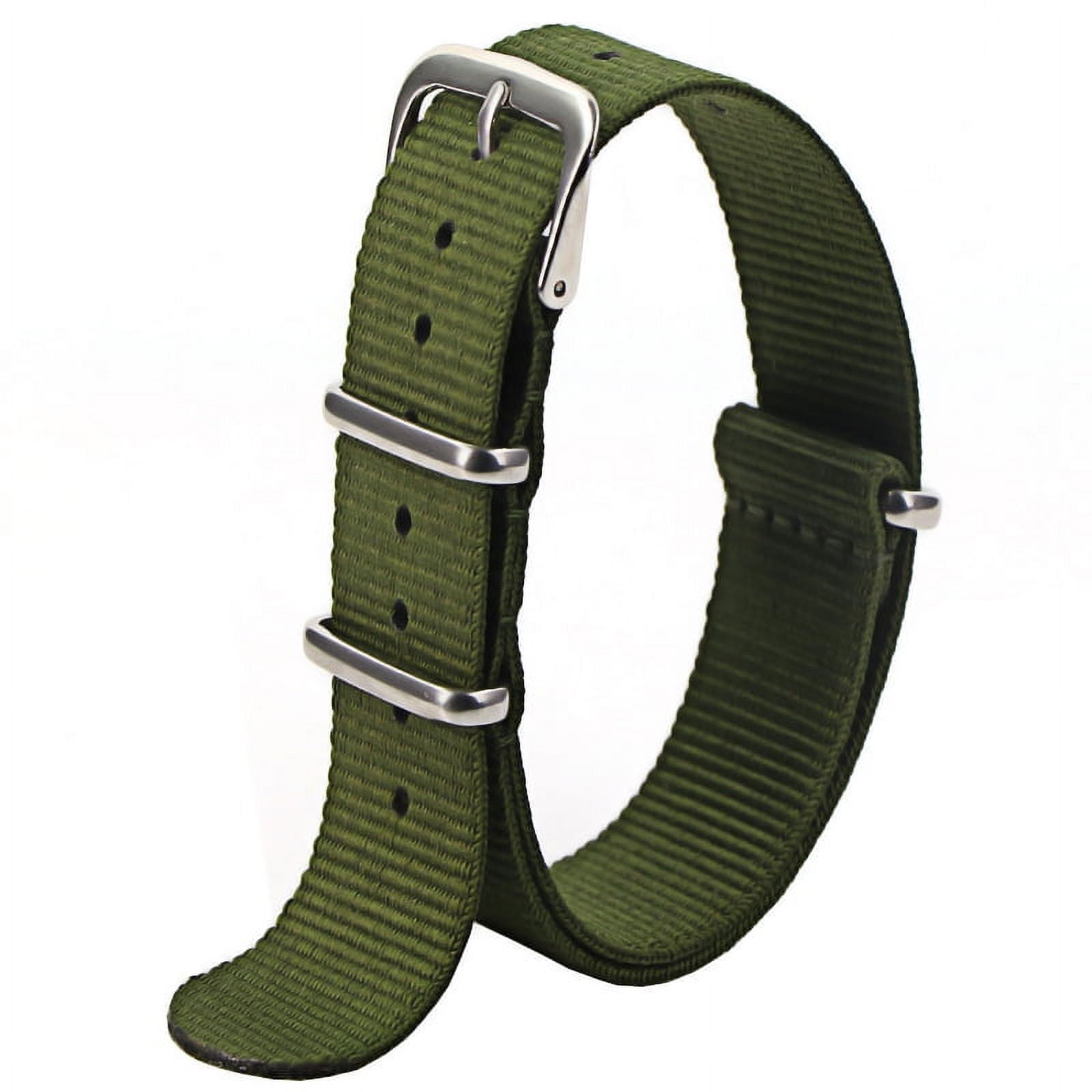 2 pcs Nylon strap 16mm 18mm 20mm 22mm Watch Band Waterproof Watch Strap ...