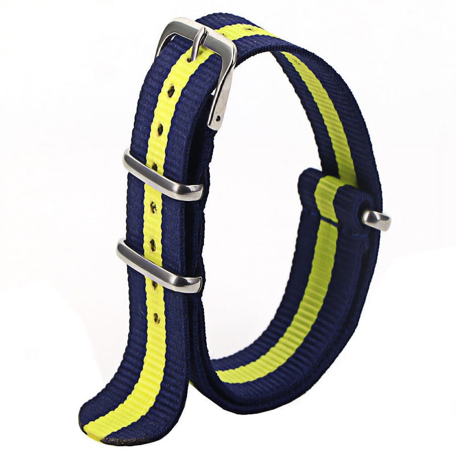 2 pcs Nylon strap 16mm 18mm 20mm 22mm Watch Band Waterproof Watch Strap ...