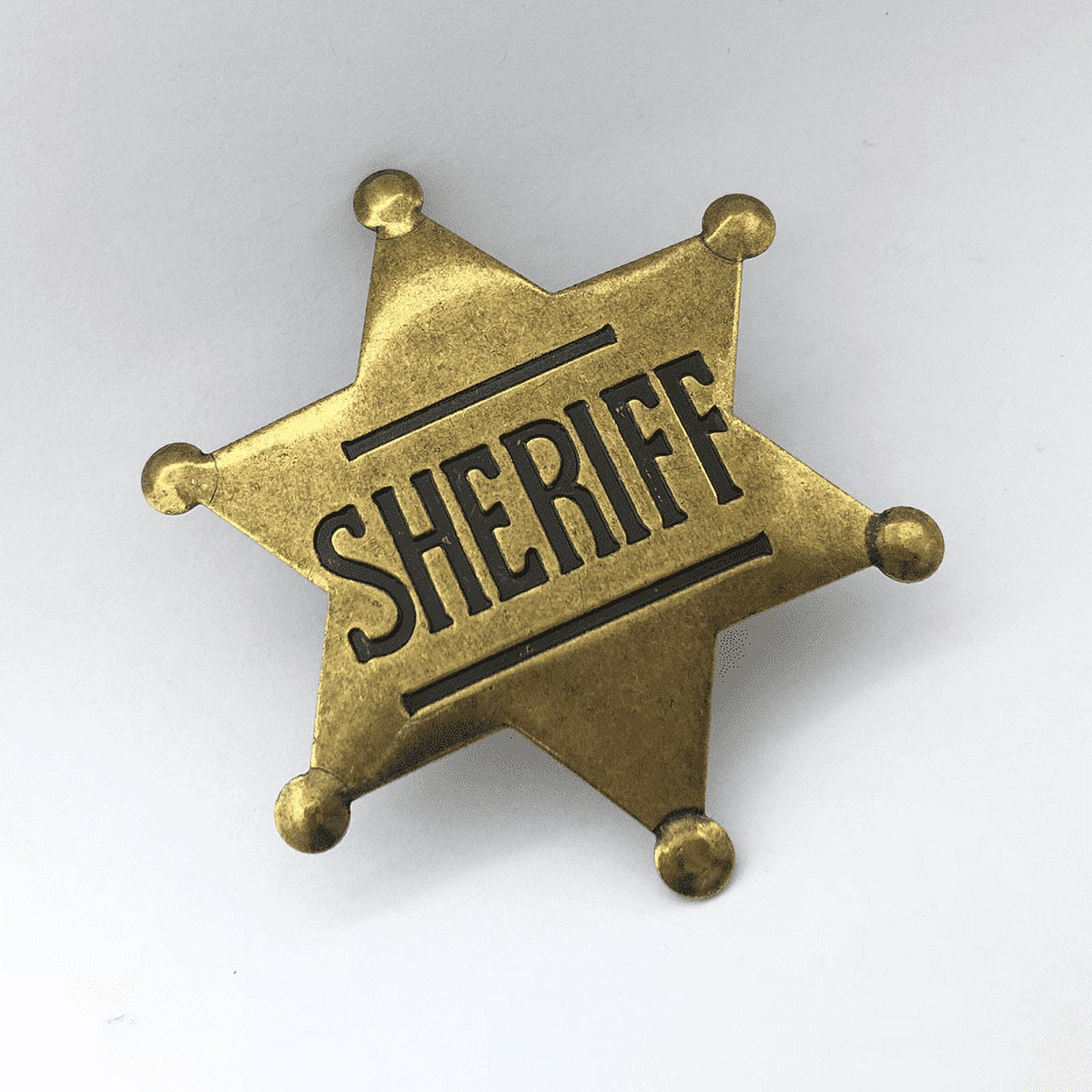 2 pcs Sheriff Badge, Deputy Kids Sheriffs Badges Western Toy Sheriff's ...