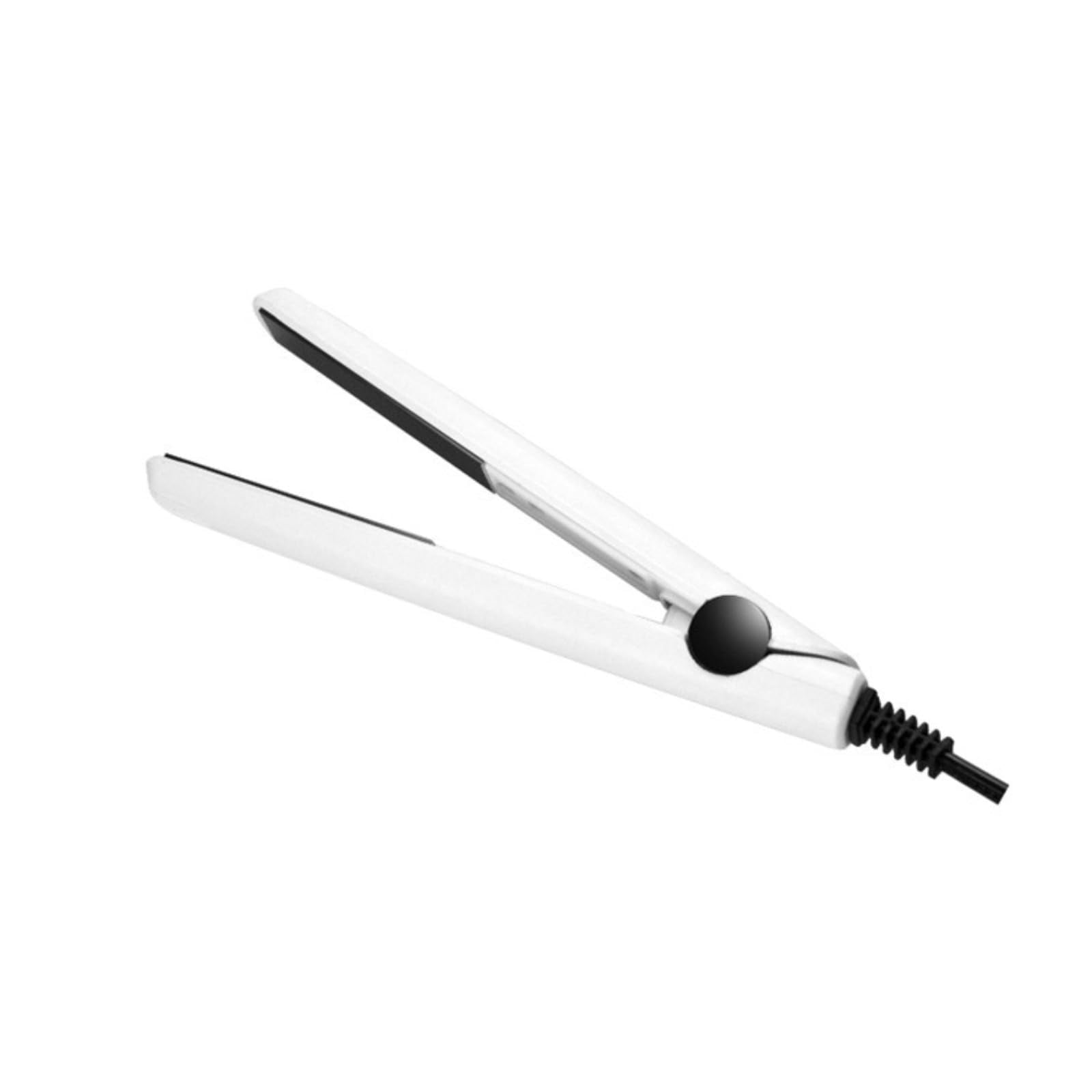 2 pcs Small Travel Straightener and Curling Iron, Ceramic Coated Fast ...