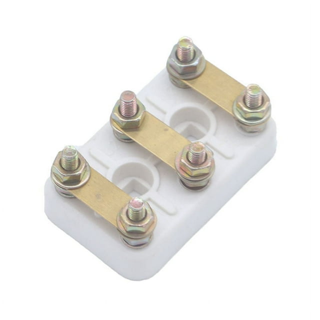 2 pcs Three-phase Motor Terminal Block Wiring Board Rac - Walmart.com