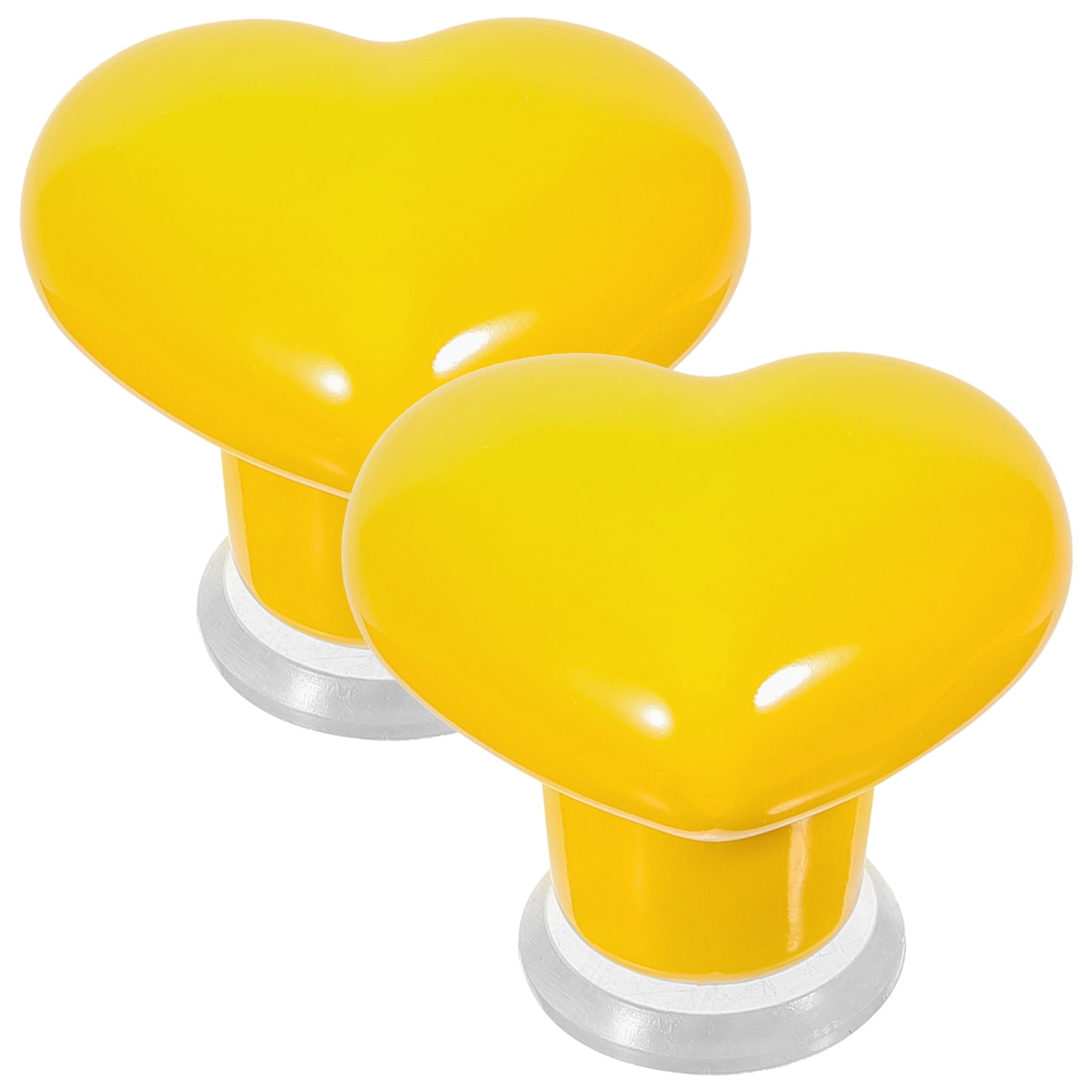 2 pcs Toilet Flushing Button Top Handles Heart Toilet Flush Button ...