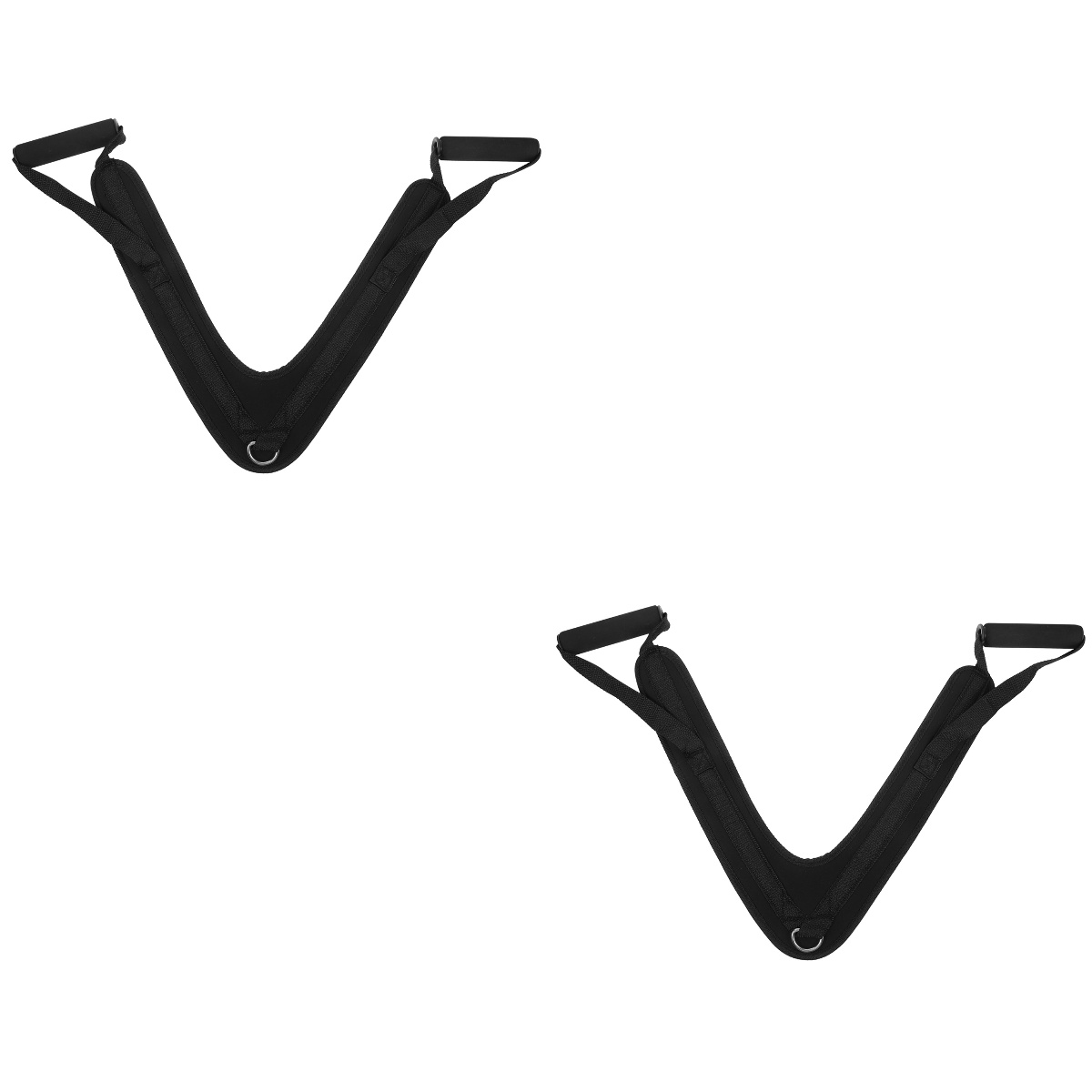 2 pcs Triceps Pull Down Cord Heavy Duty Strap Gym Bodybuilding Exercise ...