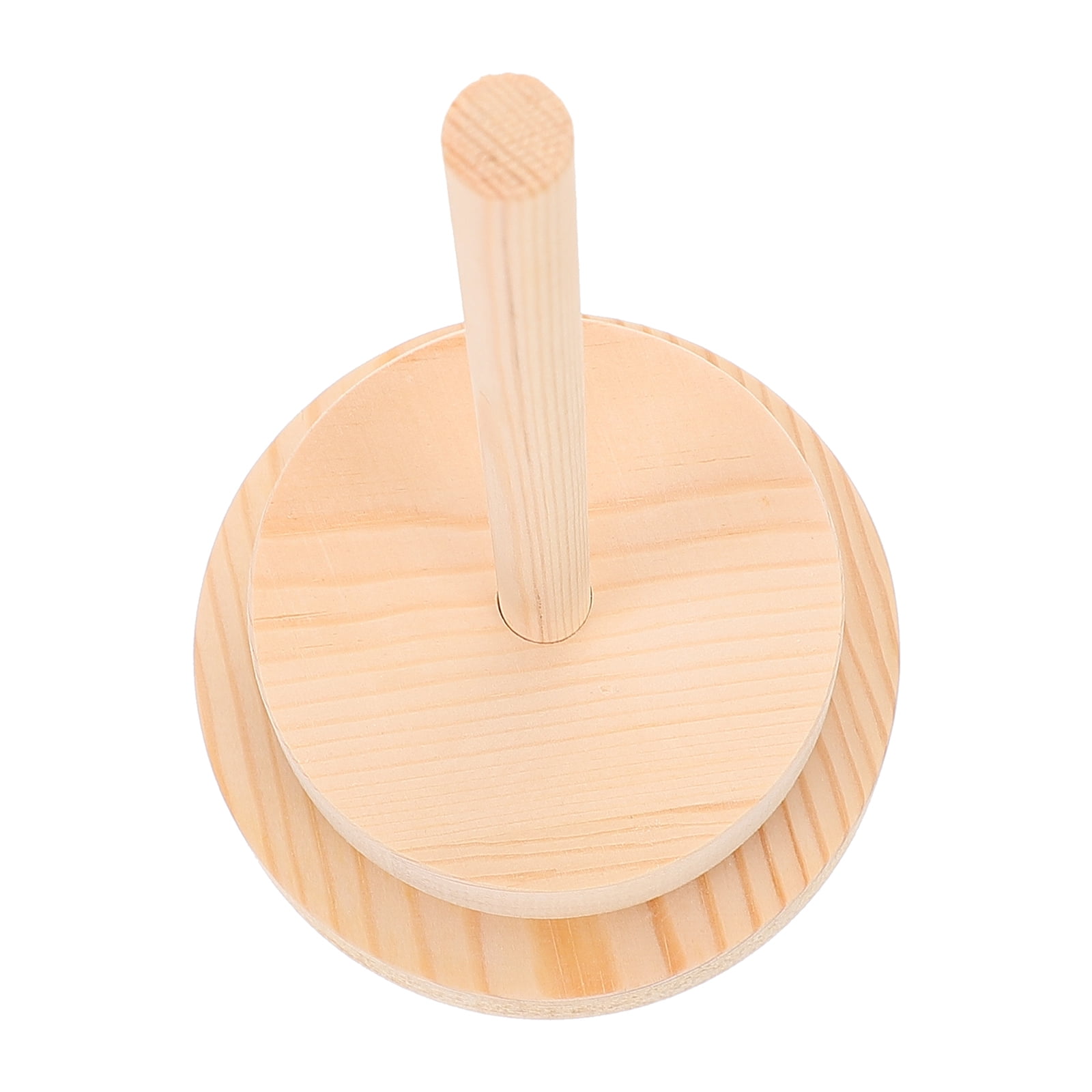 unbranded 2 pcs Wooden Thread Holder Embroidery Thread Holder Yarn Ball ...