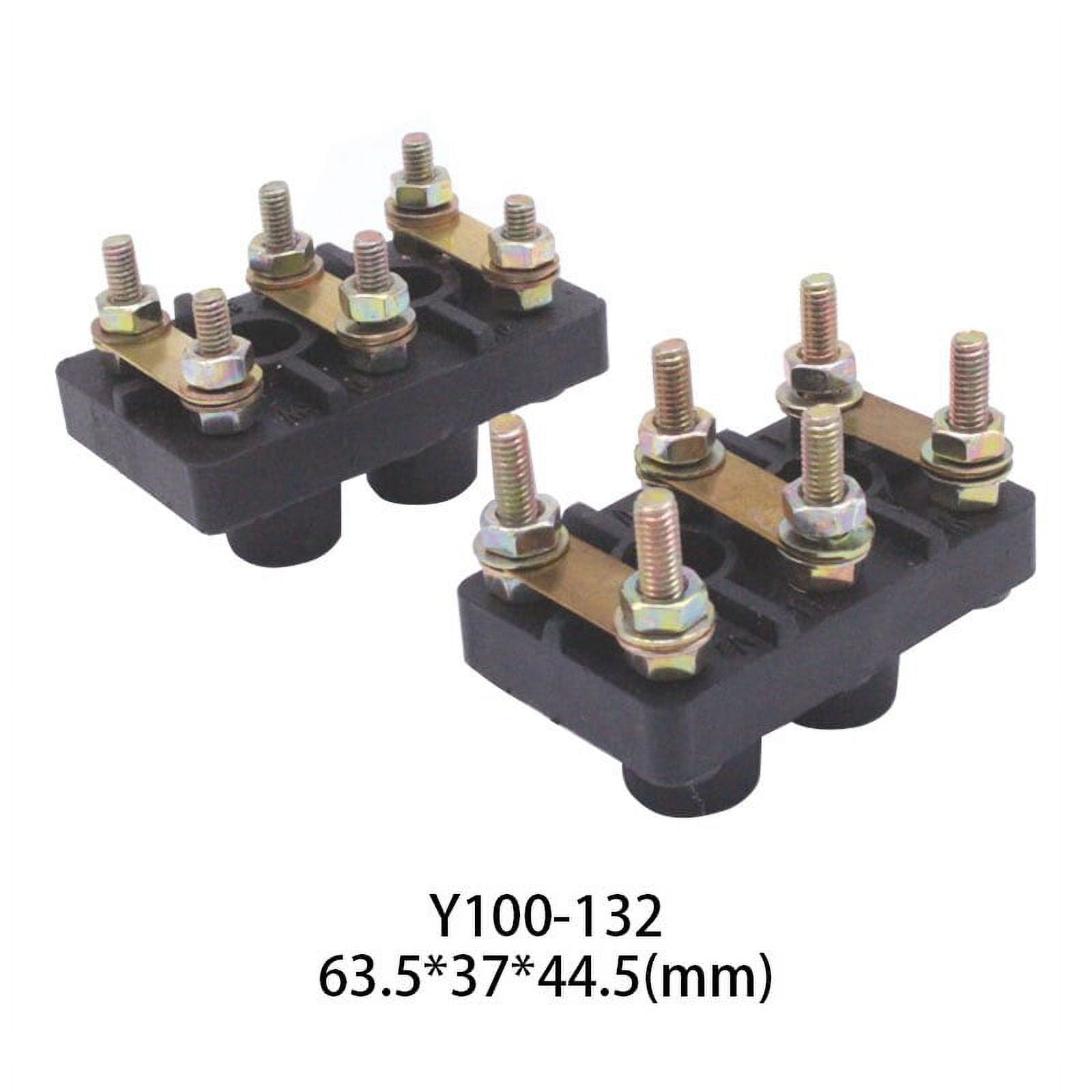 2 pcs Y100-132 Three-phase Motor Terminal Block Wiring Board Rack ...