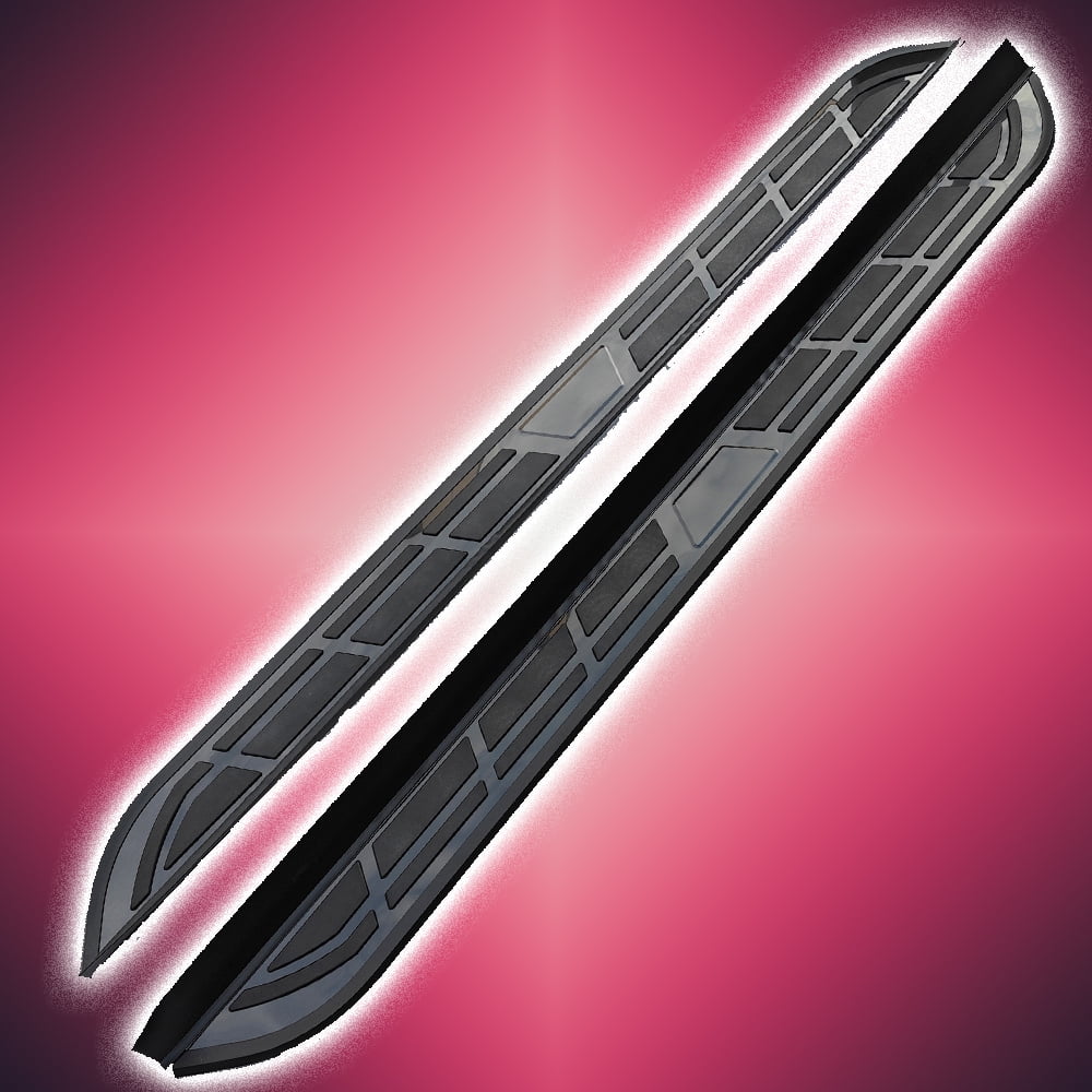 2 pcs fit for chevy Equinox 2018-2024 Running Board Cool Black ...