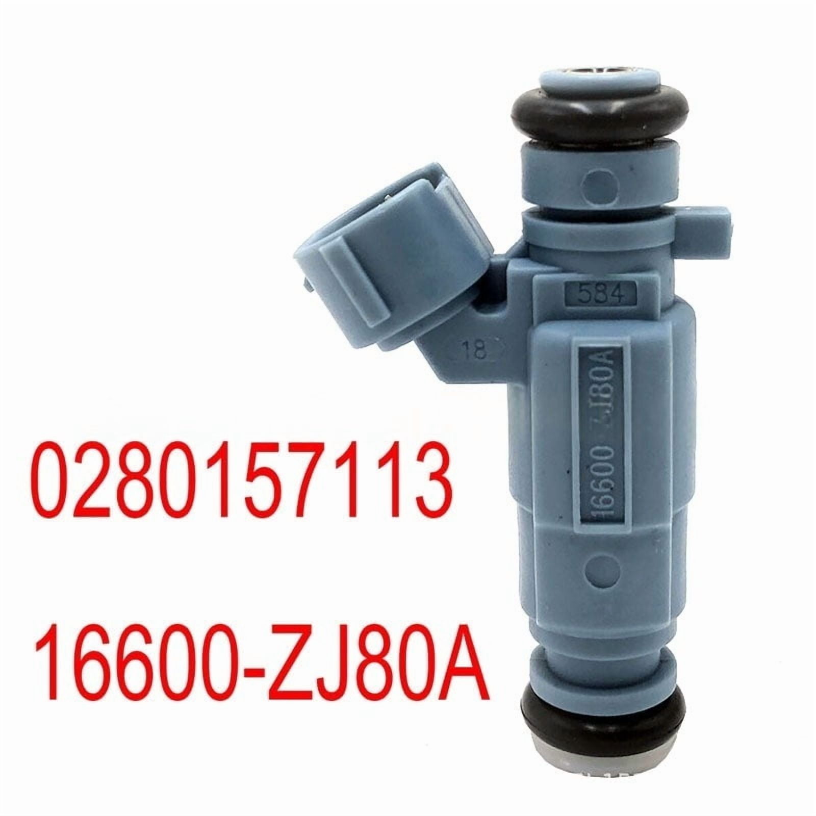 2 pcs fuel injector 0280157113 16600-ZJ80A for Nissan Sentra - Walmart.com