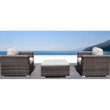 2 - person outdoor rattan group / For solo or duo outdoor activities ...