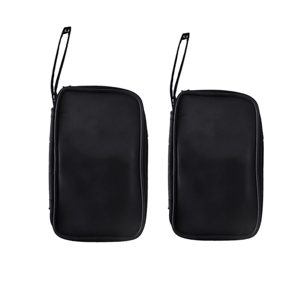 2 piece Carry Soft Case / Bag Use For EM33D EM33A Multimeter Universal ...