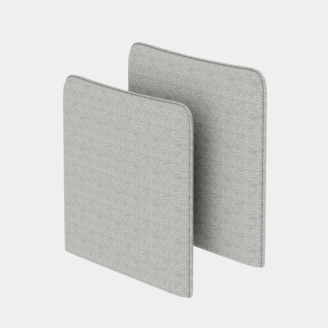 2-piece Side Armrest for Modular Sofa, Parts Pair of Armrests for ...