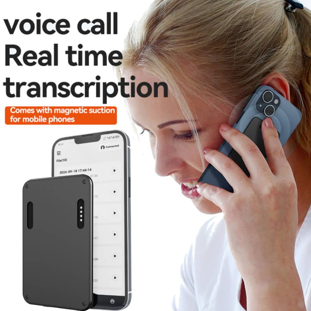 2-piece Smart Recording Translator With Noise Reduction And Translation ...