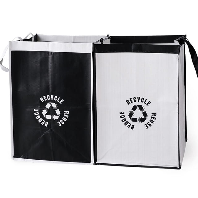 2-piece home reconstruction garbage bag, kitchen recycling bag, garbage ...