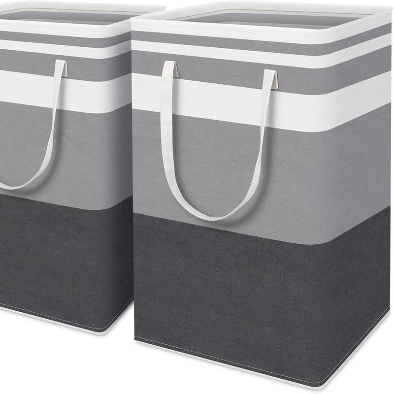 2-piece large laundry basket bag, waterproof independent laundry basket ...