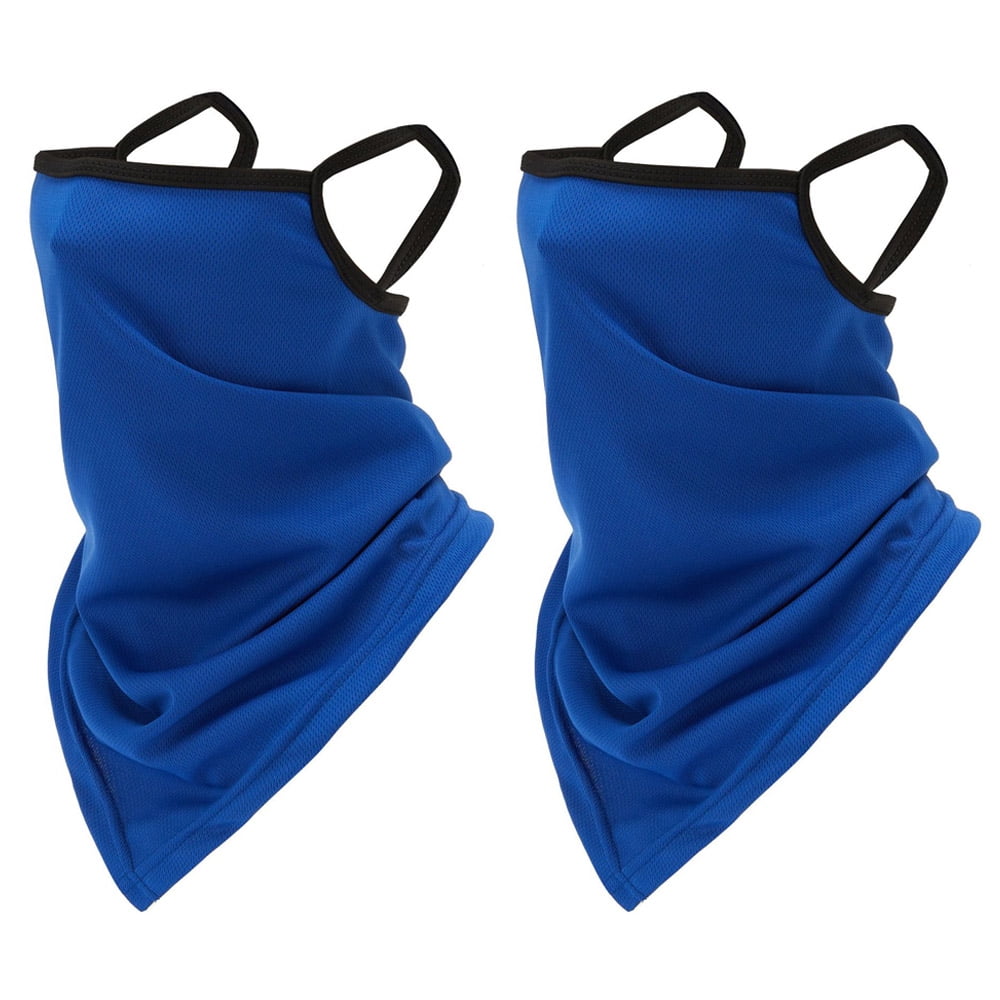 2-piece multi-functional triangular towel outdoor riding mask ear mask ...