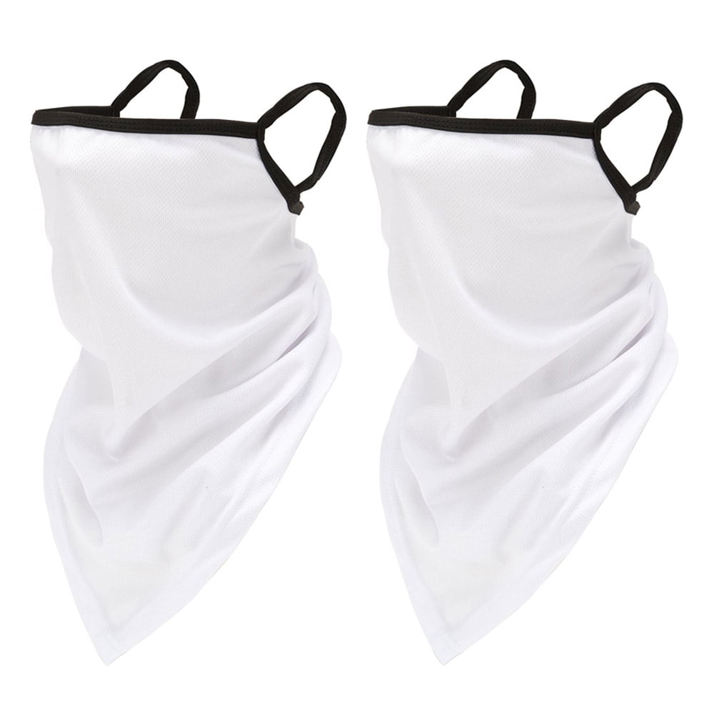 2-piece multi-functional triangular towel outdoor riding mask ear mask ...