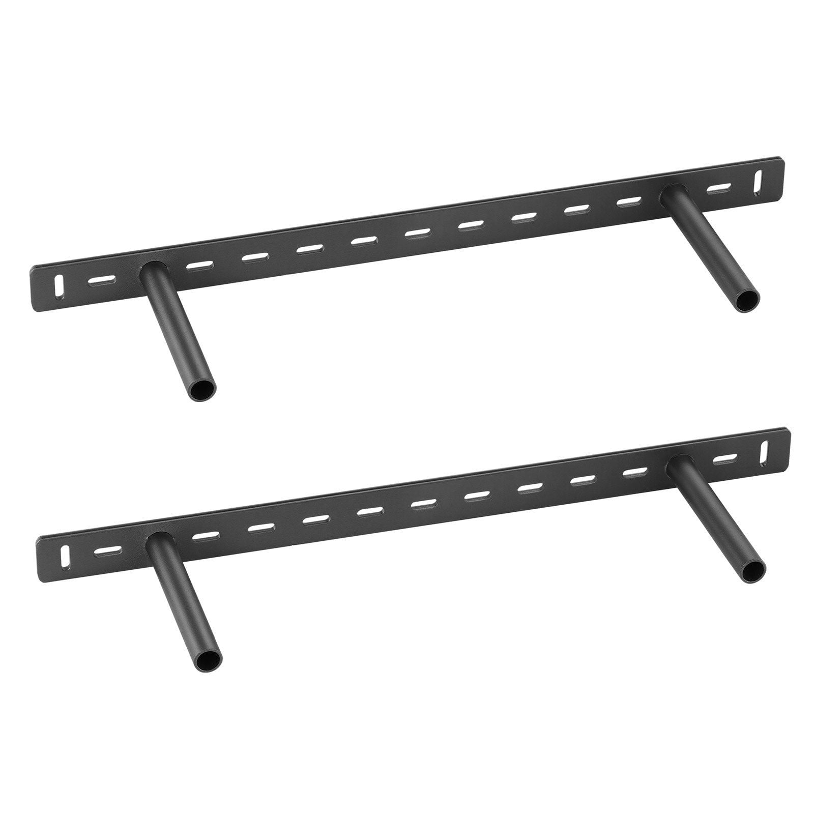 2-piece set of 22 inch heavy-duty floating bookshelf bracket ...