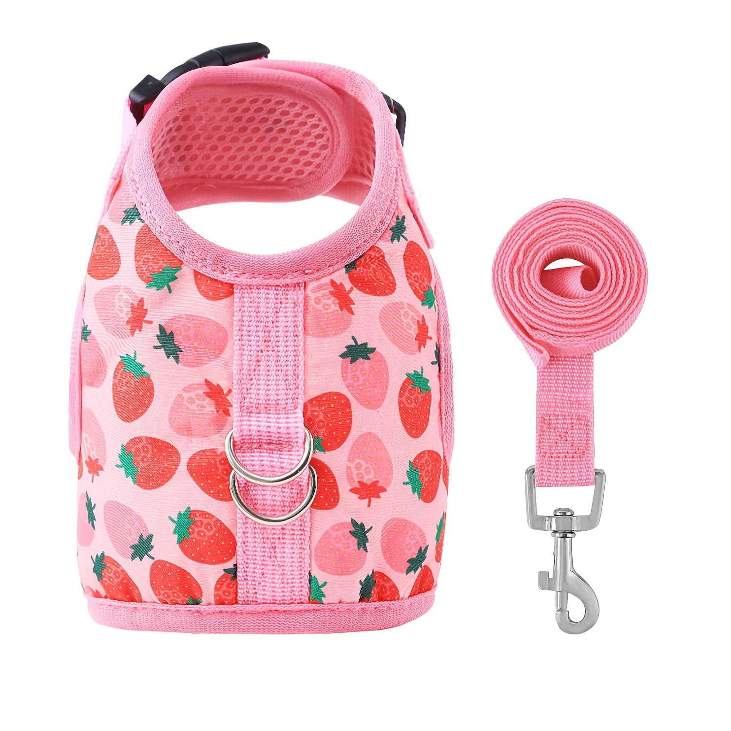 2-piece soft cat leash set, Soft Mesh Cat Vest Harness,suitable for ...