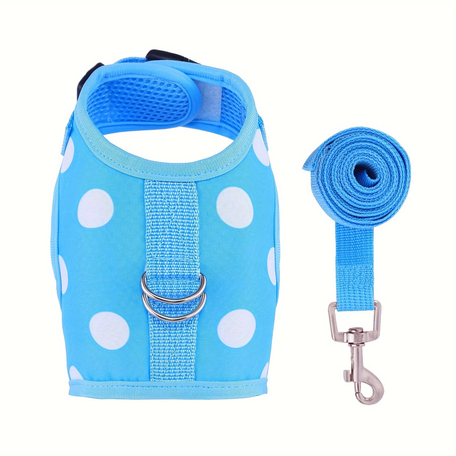 2-piece soft cat leash set, Soft Mesh Cat Vest Harness,suitable for ...
