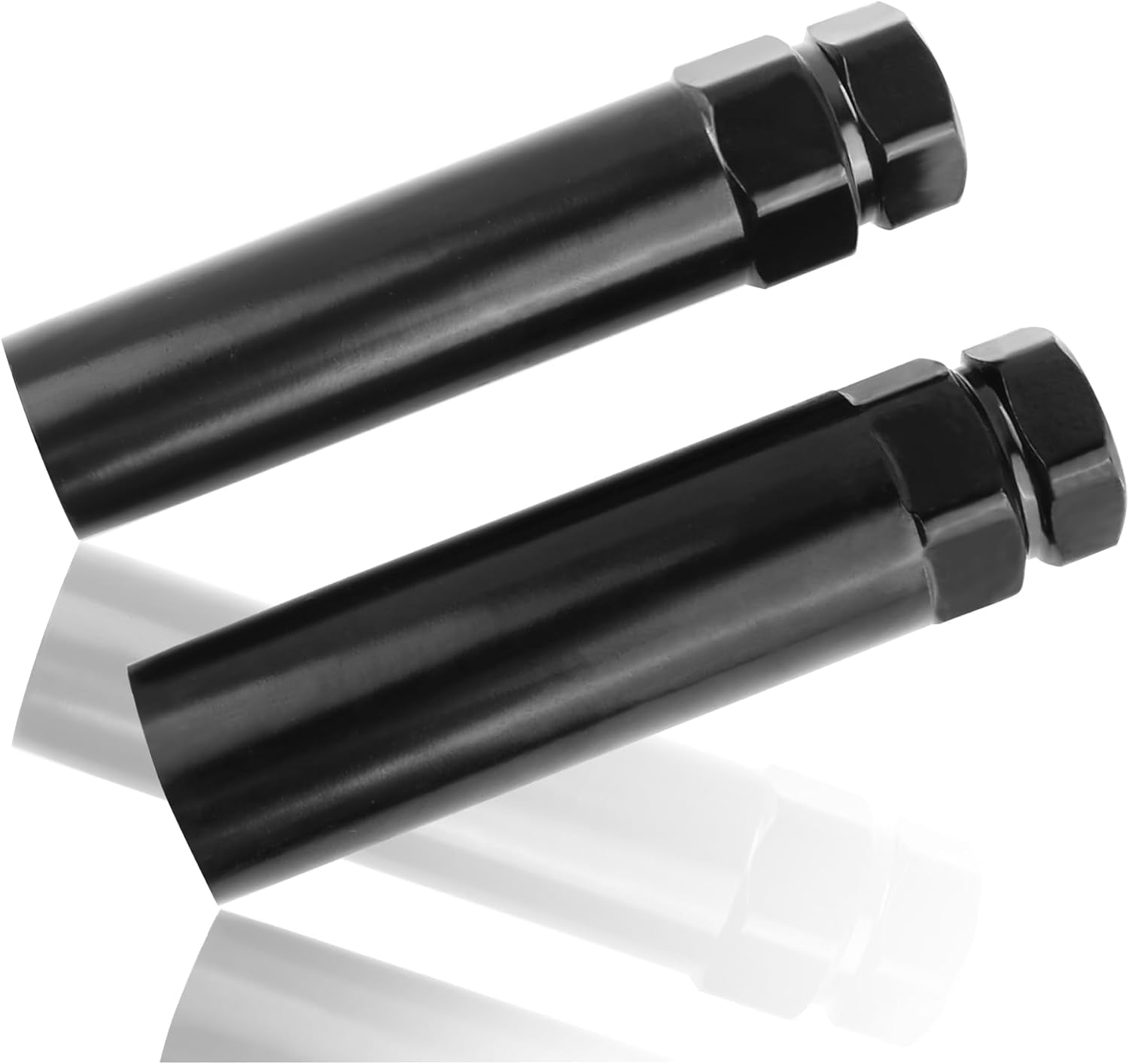 2-piece wheel nut socket set, including 6 and 7 spline wheel nut ...