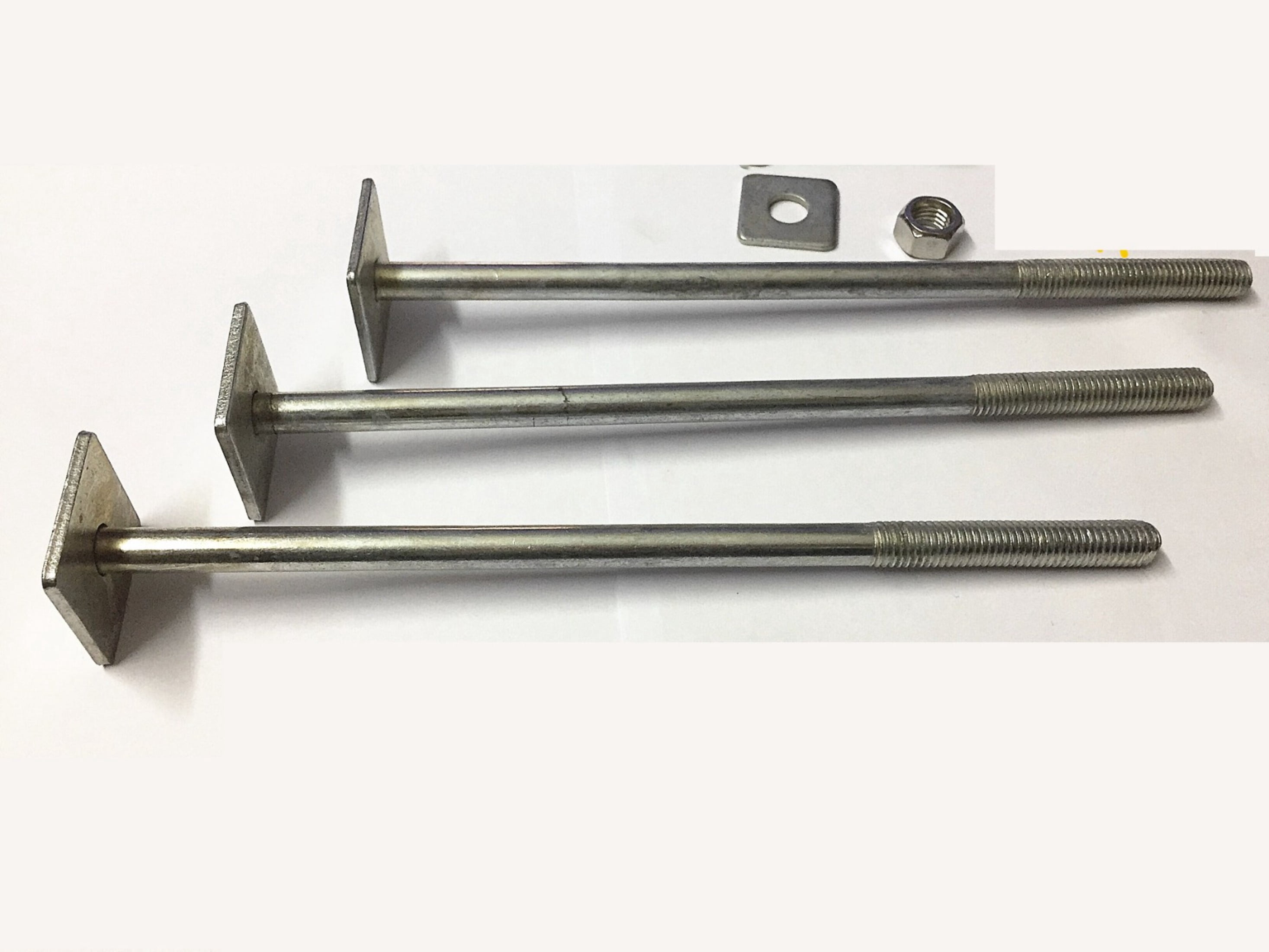 (2 pieces)Carbon steel building wall screws bolts rivets M8X200mm ...