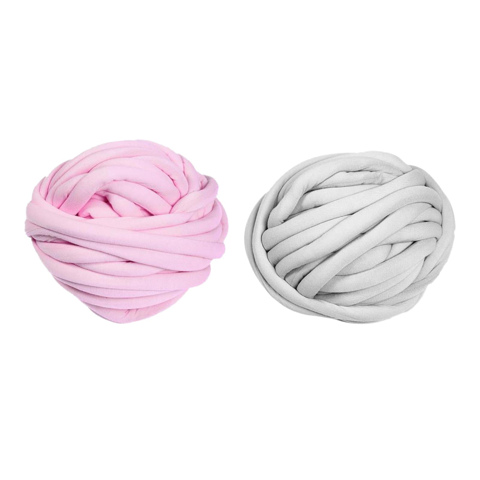 2 pieces Giant Knit Yarns Roving Weaving Arm Chunky Crocheting ...