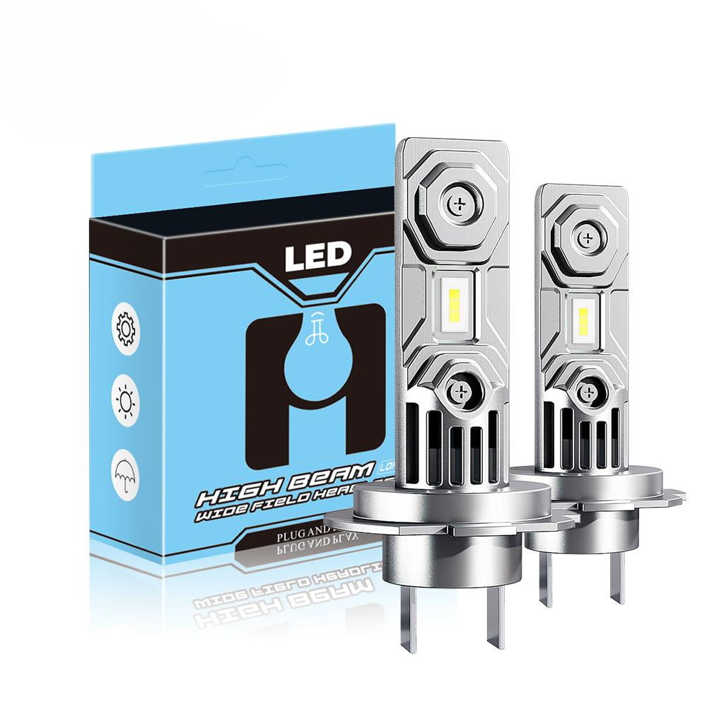 2 pieces H7 LED Headlight Bulb Lamp 6000K Car Auto Light, Easy ...