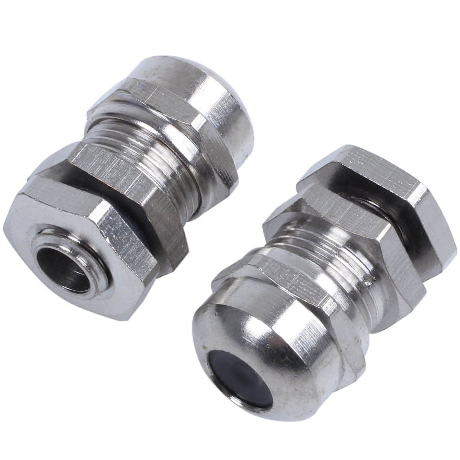 2 pieces M8 waterproof Disengagement Cable gland for 2-5mm cable wire ...