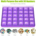 2 pieces Monthly Pill Organizer Once a Day - 30 Day Pill Organizer Box ...