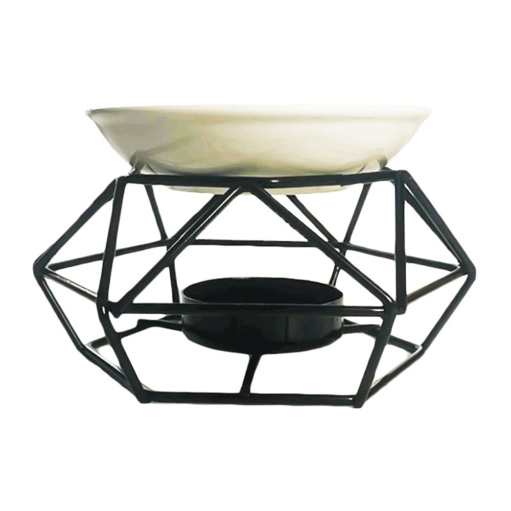 2 pieces, aromatic oil burner, wax melting burner, geometric oil burner ...