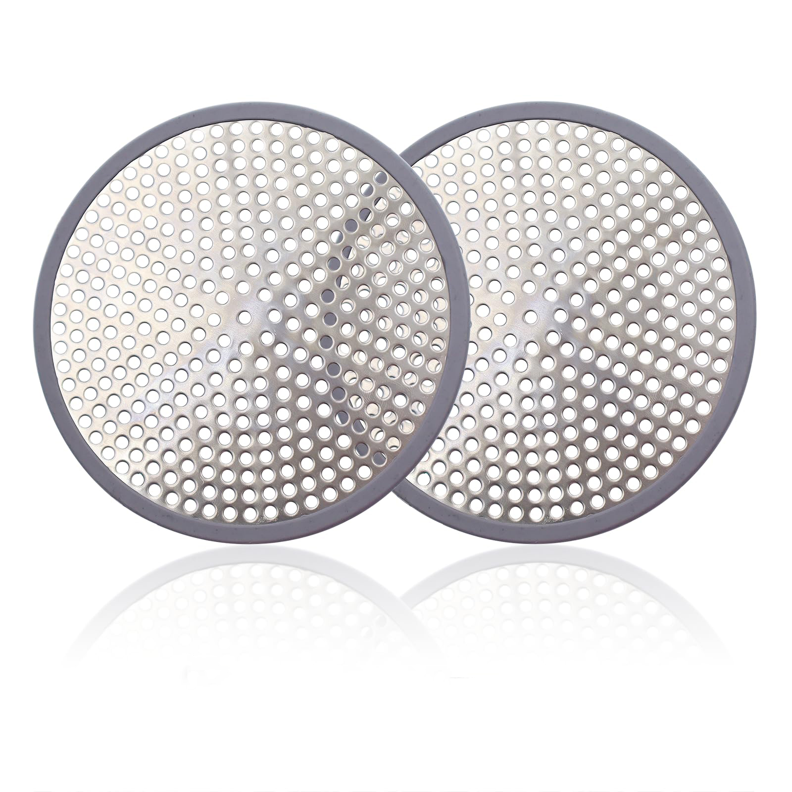2 pieces shower hair catcher shower hair strainer bathtub hair strainer ...