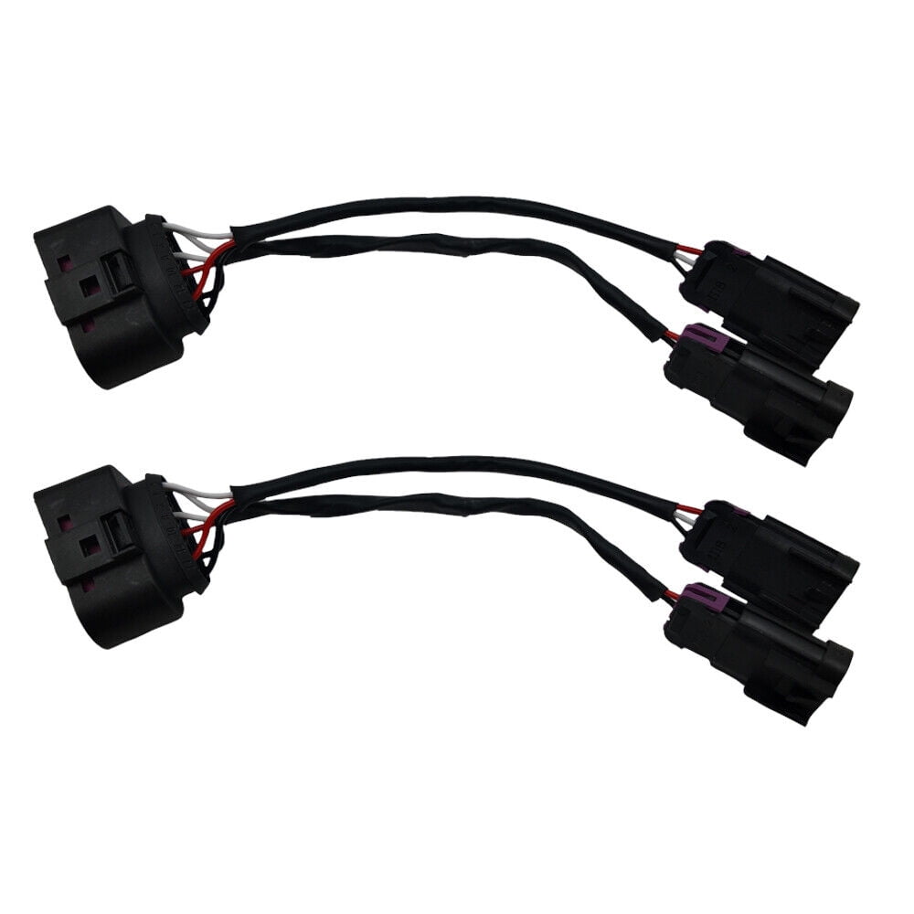 2 pieces suitable for 09-18 Dodge Ram modified wiring harness four shell to projection style ...
