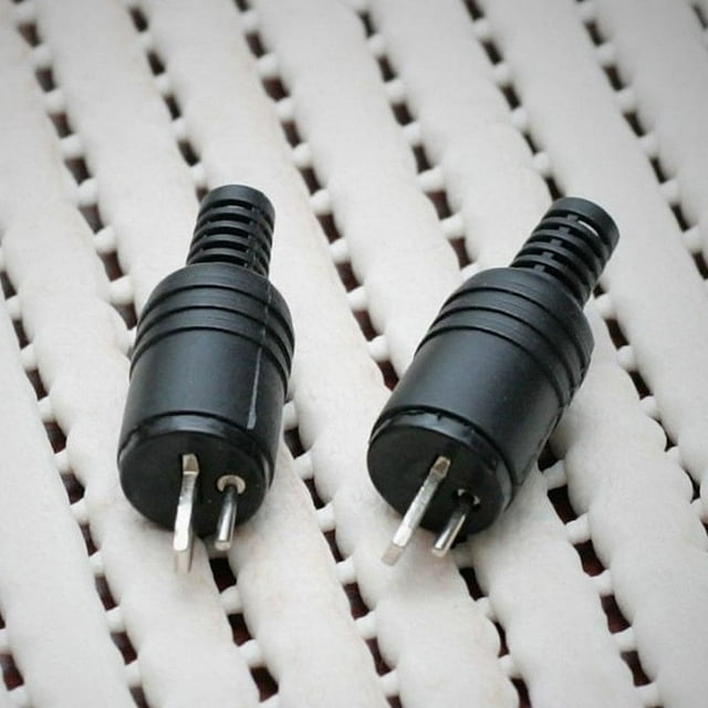 2 pin DIN Plug Speaker and HiFi Connector Screw Terminals [2 Pack ...