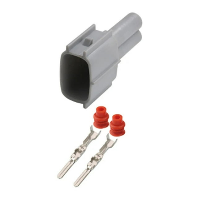 2-pin fuel injector plug male female waterproof connector6189-0611 ...