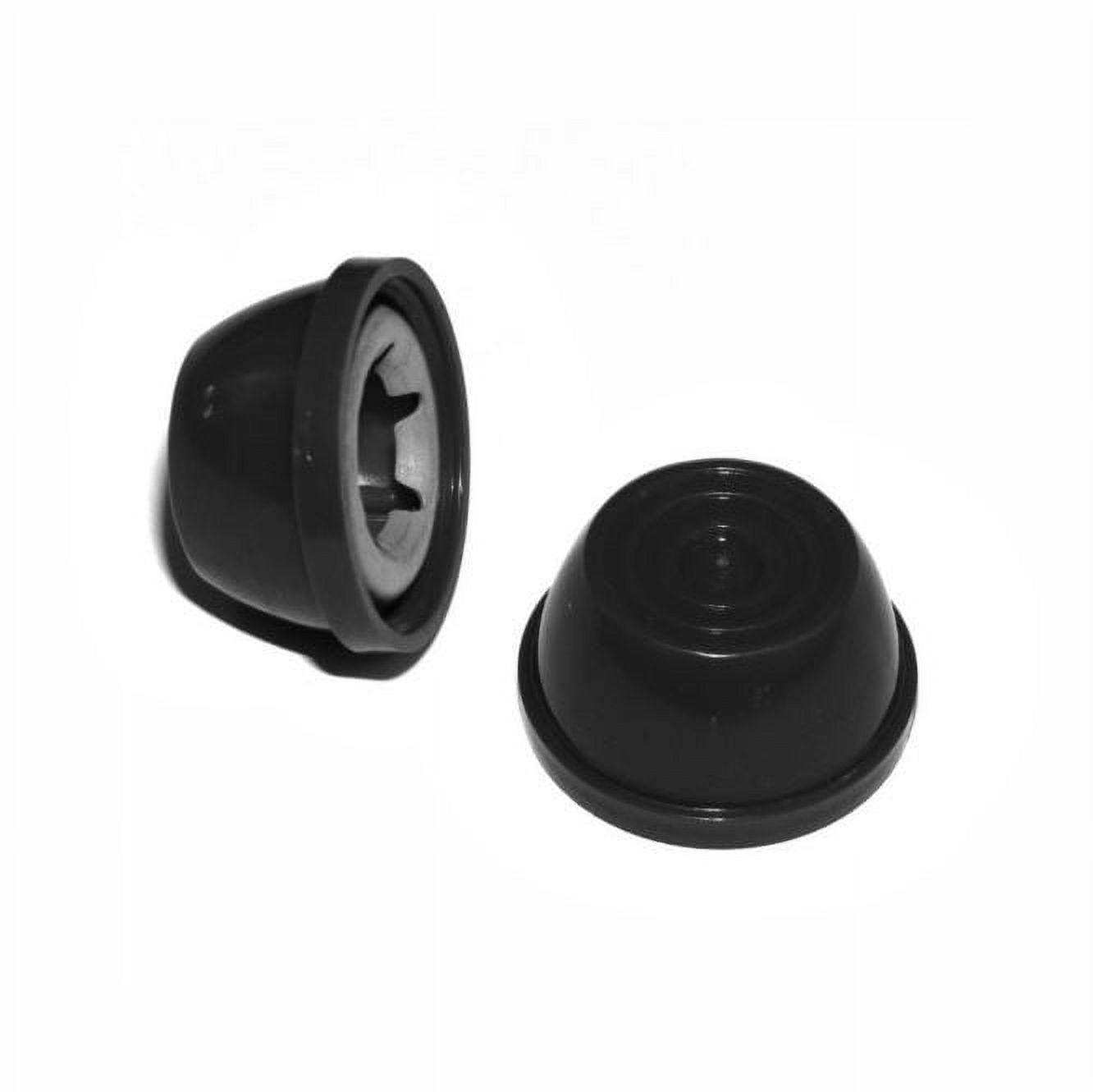 2-pk Black Hub Caps for Radio Flyer BIKE / TRIKES, 3/8" Axle Size ...