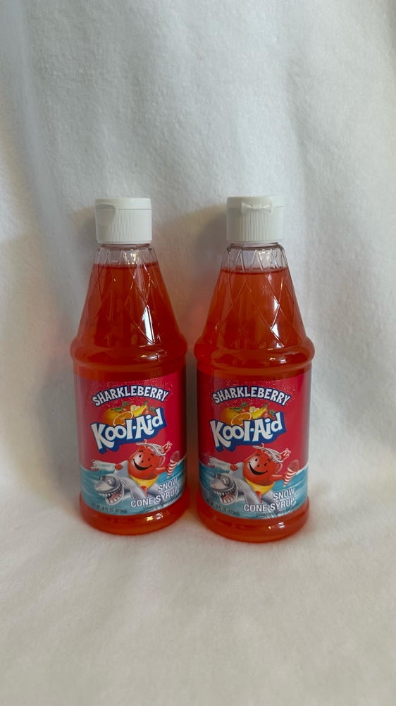 2 pk Kool-Aid Sharkleberry Snow Cone Syrup, 16 Fl Oz - Walmart.com