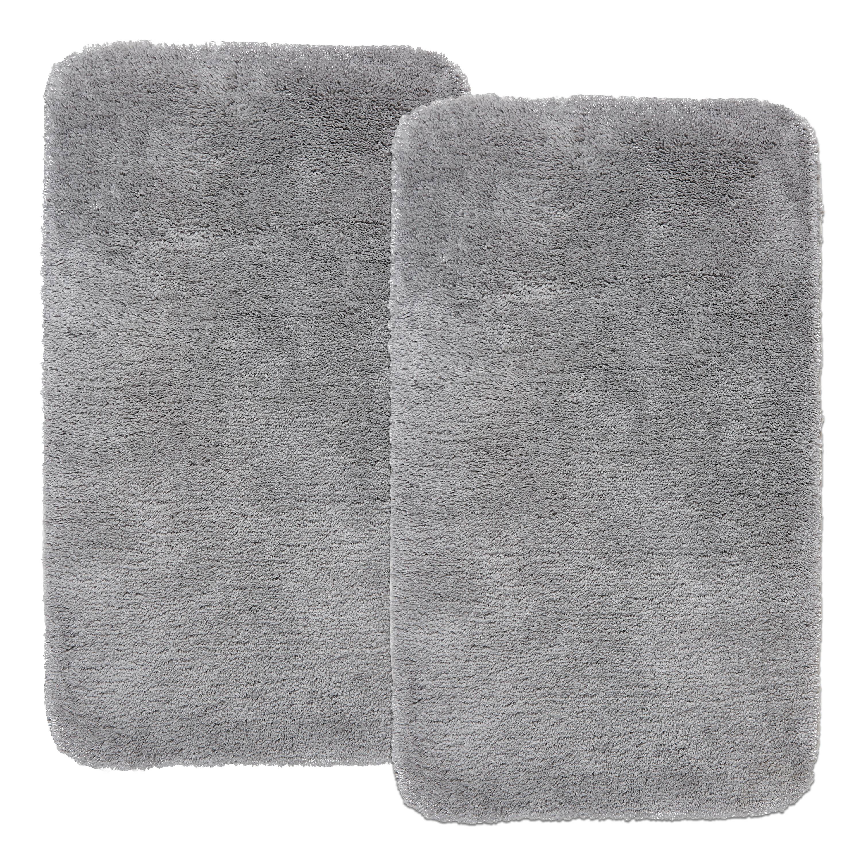 2 pk. Mainstays Performance Nylon Bath Rug Set, 19.5" x 34" & 23" x 39 ...