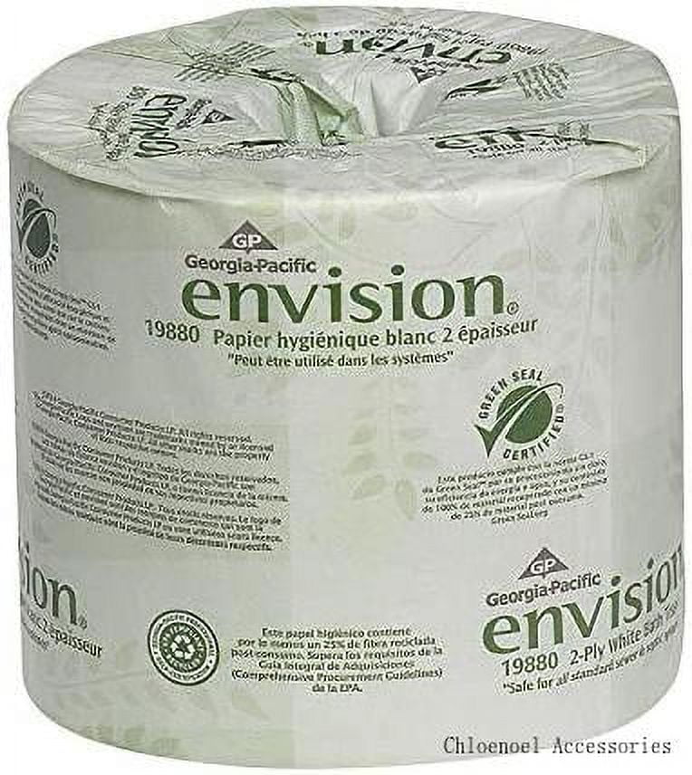 2-ply embossed toilet paper, 19880/01, per roll, case of 80 rolls ...