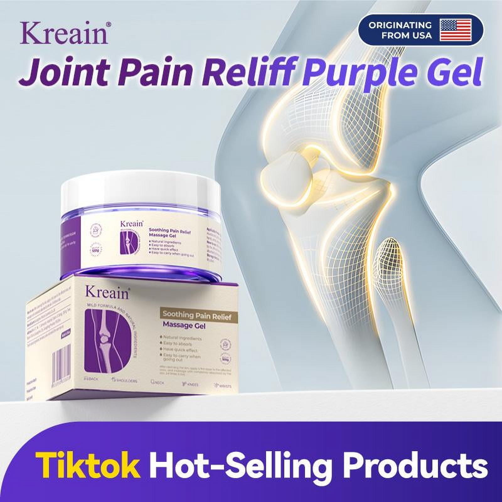 2 purple gel turmeric extract sodium sulfate chondroitin Emu oil and ...