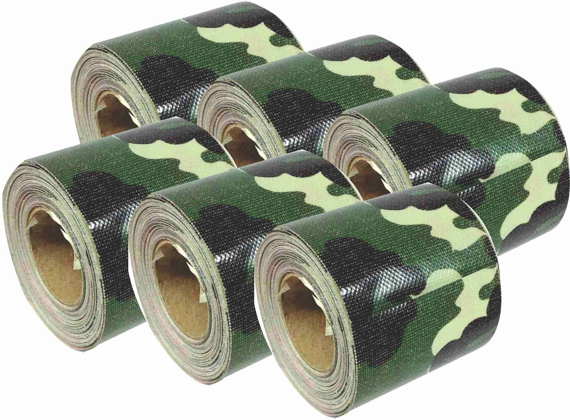 2" x 8 YARD MINI ROLL GAFFERS TAPE - CAMOFLAUGE - Single Rolls ...