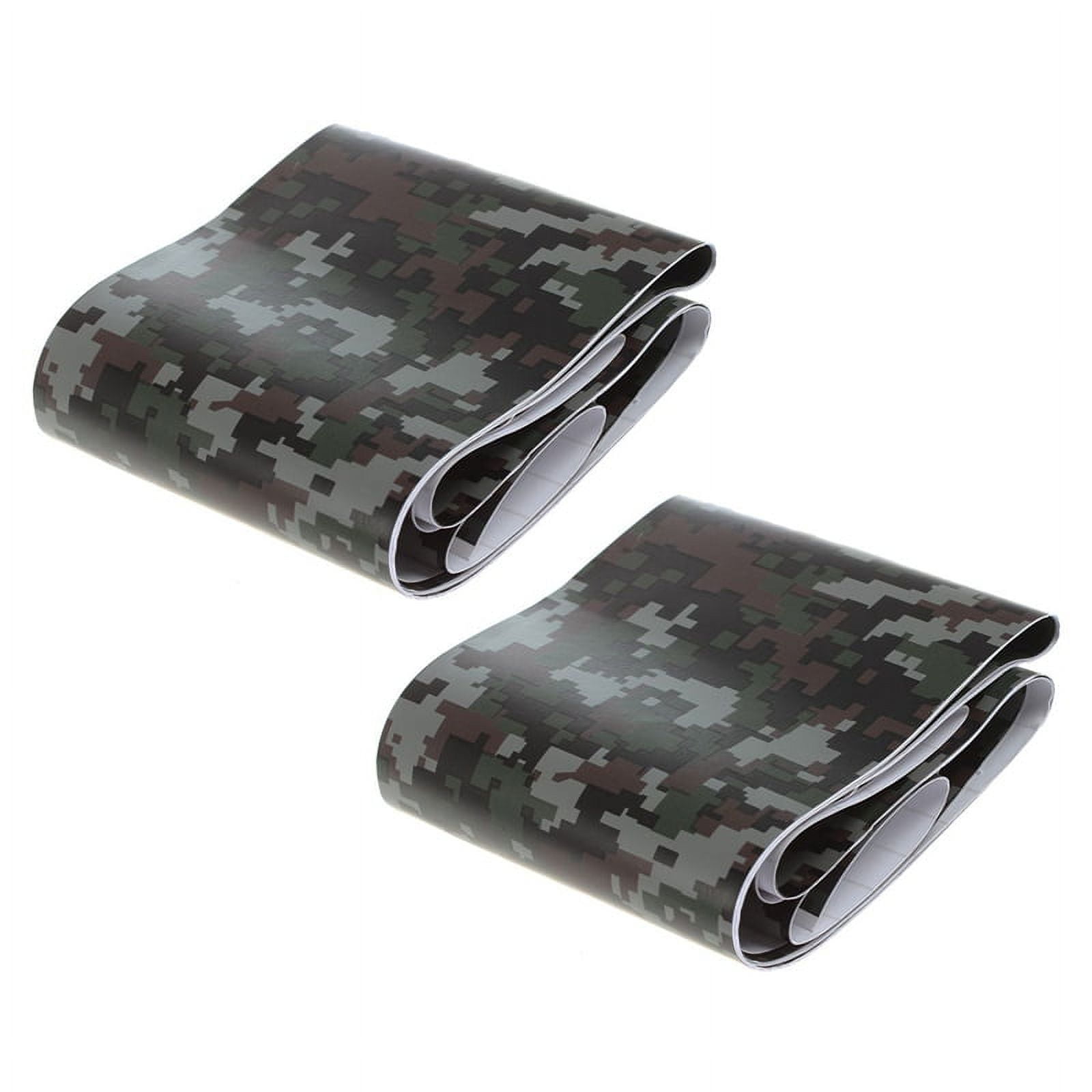 2 roll Camo Car Sticker Carbon Fiber Motorcycle PVC Vinyl Sticker CAMO ...