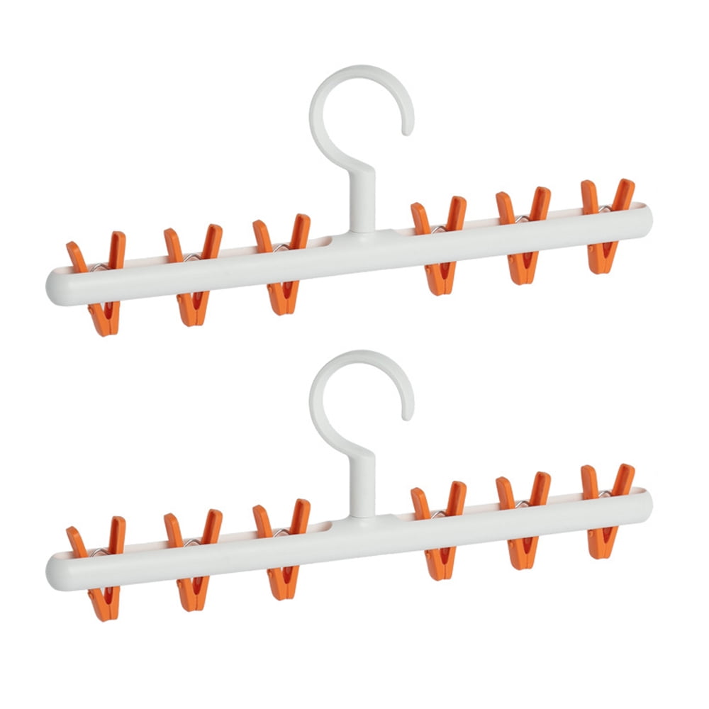 2 rotary plastic drying racks for household clothes, children's storage ...