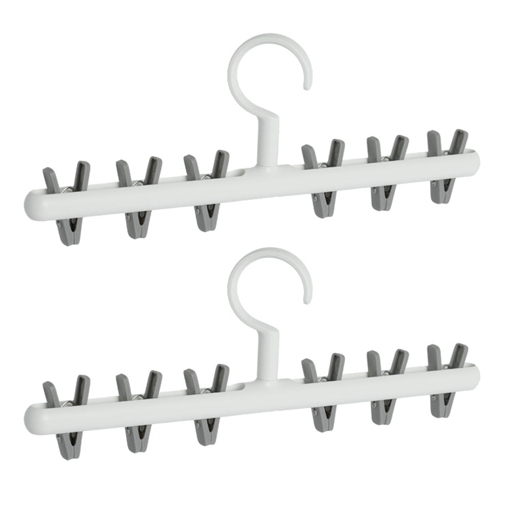 2 rotary plastic drying racks for household clothes, children's storage ...